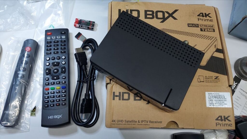 HD BOX 4K PRIME SET-TOP BOX | SATELLITE 4K UHD TV