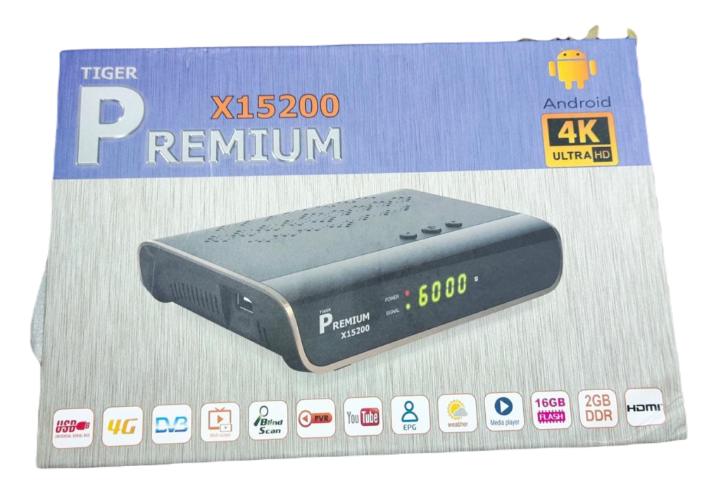 PREMIUM HD X15200 ANDROID 4k Receiver - JK Dish Info